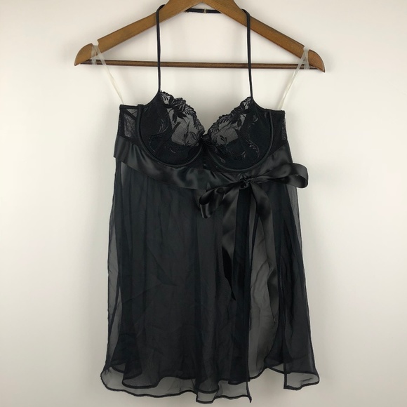 Victoria's Secret | Intimates & Sleepwear | Victorias Secret Black ...